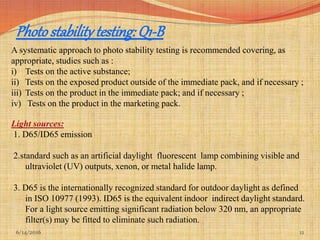 ICH Guidlines for stability studies | PPTX | Pharmaceutical Industry ...