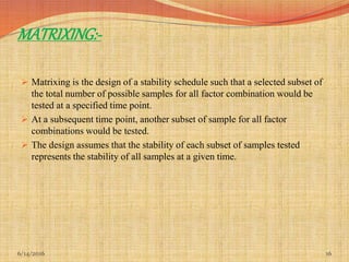 ICH Guidlines for stability studies | PPTX | Pharmaceutical Industry ...