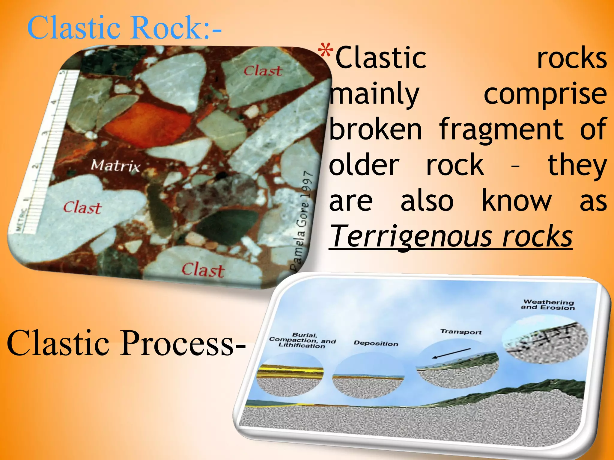 Vishnu clastic rock ppt | PPT