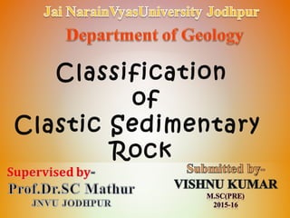 Clastic Rock