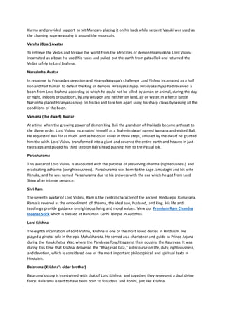 Vishnu Epitome Of Perfection- The House of Ram | PDF