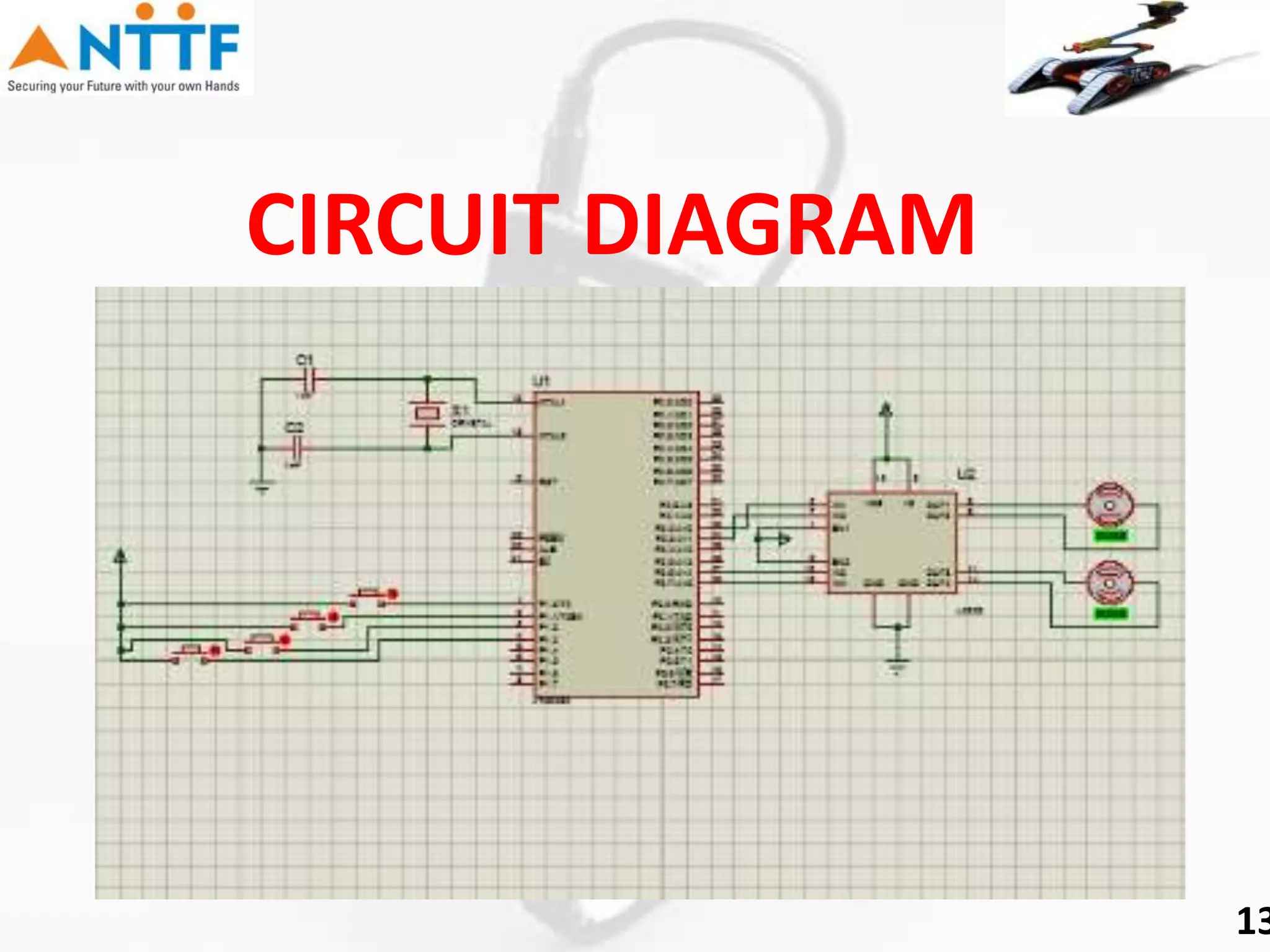 DTMF CONTROLLED ROBOT | PPTX