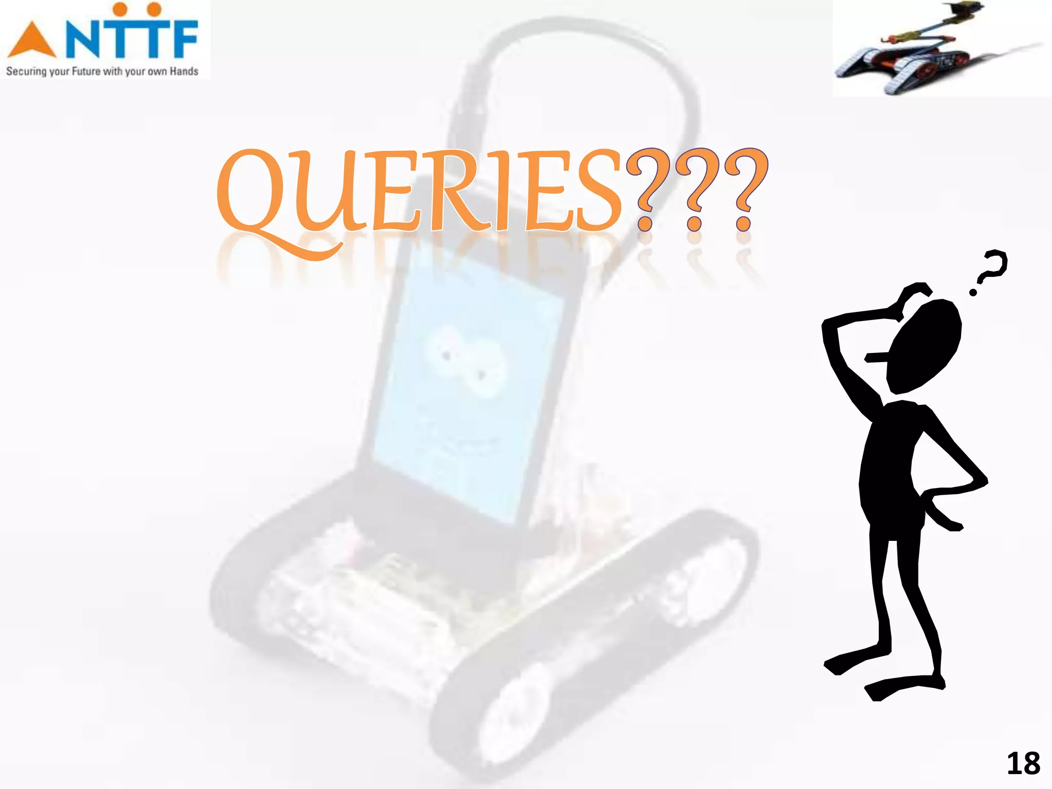 DTMF CONTROLLED ROBOT | PPTX