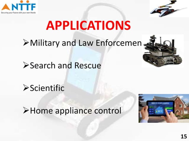 DTMF CONTROLLED ROBOT | PPTX