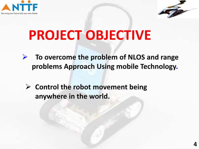 DTMF CONTROLLED ROBOT | PPTX