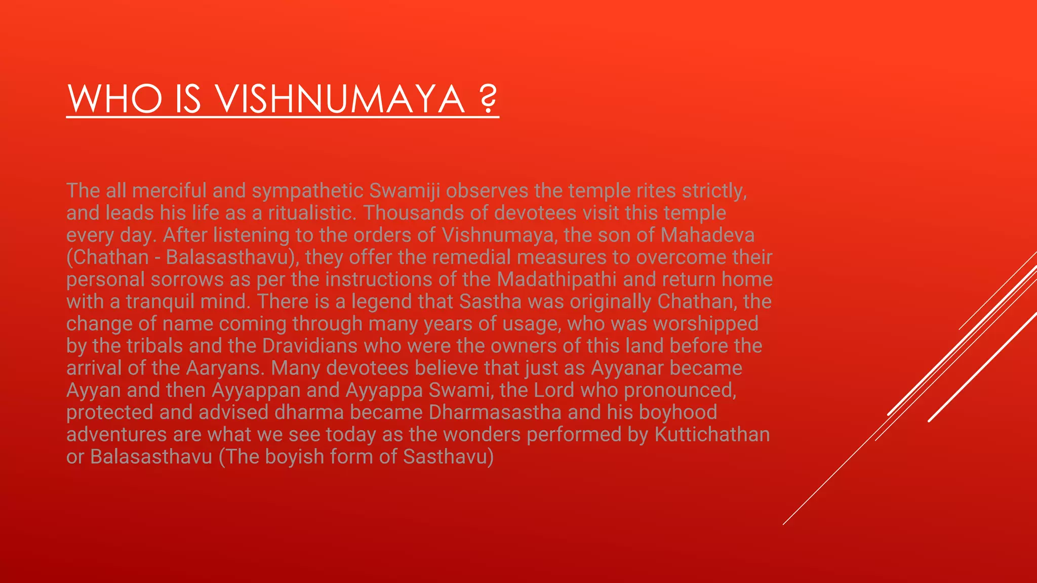 Vishnumaya kuttichathan temple in kerala kanadikavu | PPT