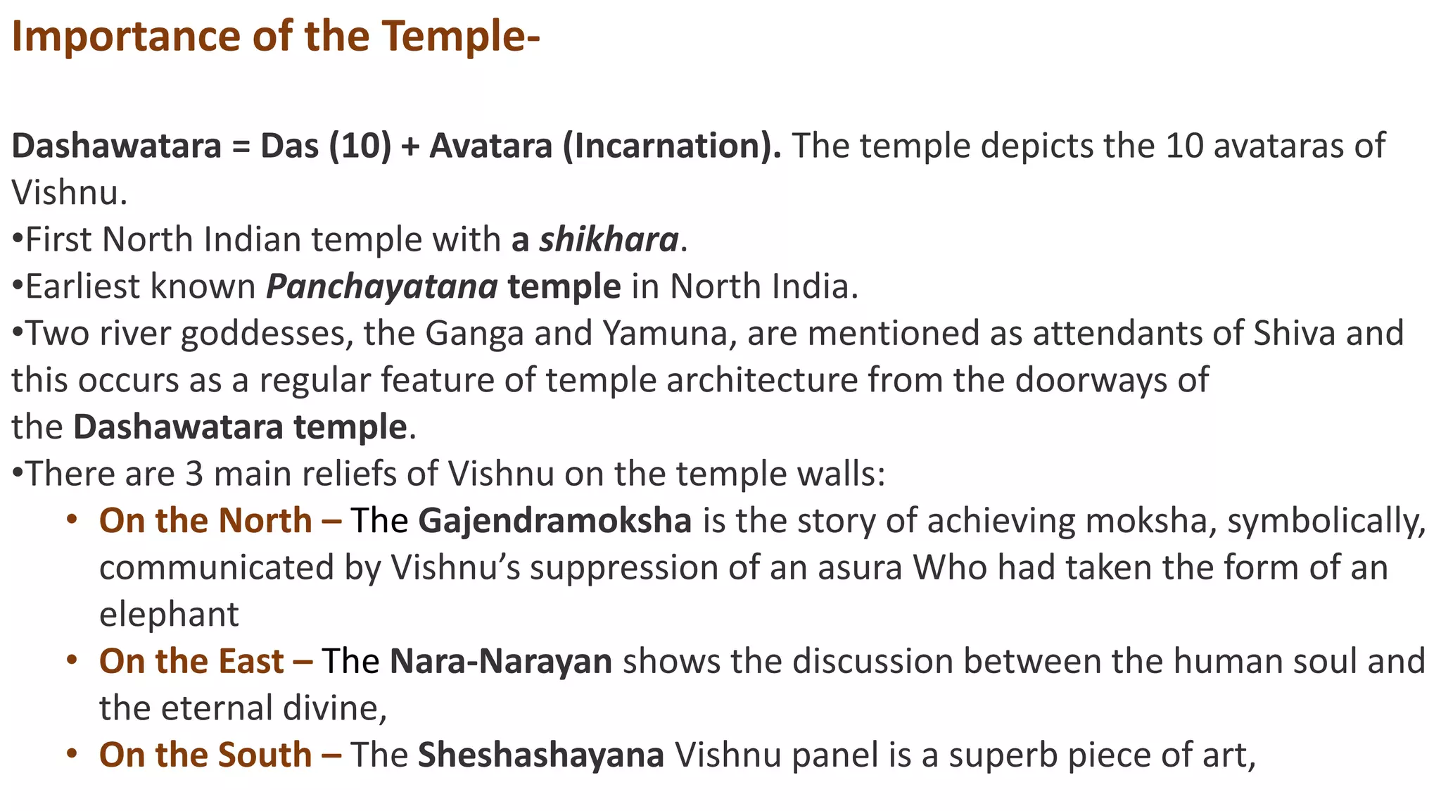 Vishnu Panels of Deogarh/Dashawatara Temple | PPTX
