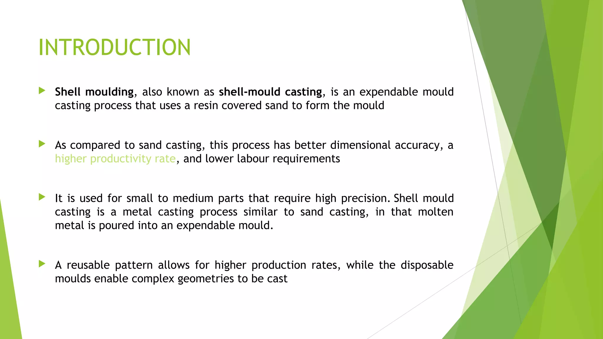 shell moulding | PPT