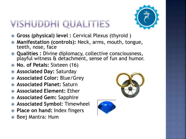 Vishuddhi Chakra : Sahaja Yoga Beginner's Guide | PPTX | Ear, Nose and ...