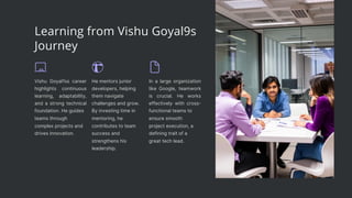 Innovating at Scale: Vishu Goyal’s Role at Google | PPT
