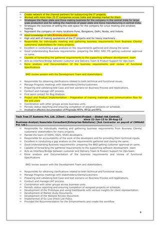 Vishvas resume business_analyst_7_year_exp | DOC | Business ...