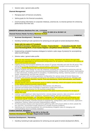 Vishvas resume business_analyst_7_year_exp | DOC | Business ...