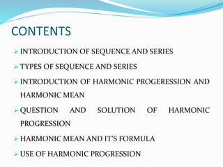 sequence and series presentatation | PPT