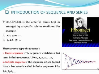 sequence and series presentatation | PPT