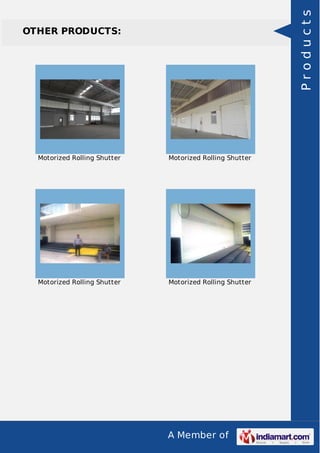 Vishwakarma rolling-shutters | PDF