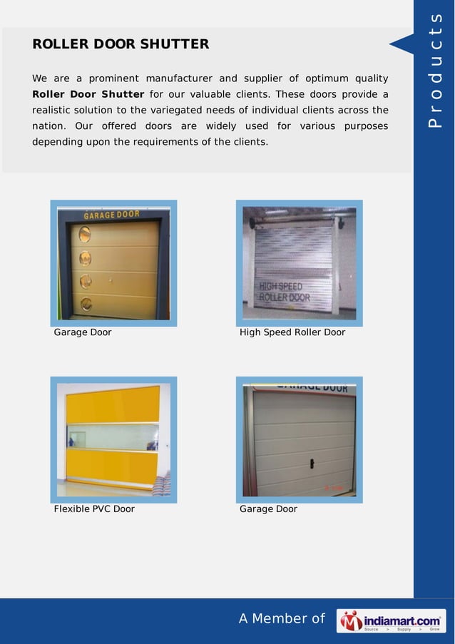 Vishwakarma rolling-shutters | PDF