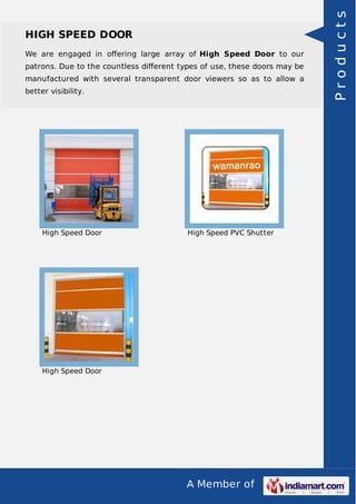 Vishwakarma rolling-shutters | PDF