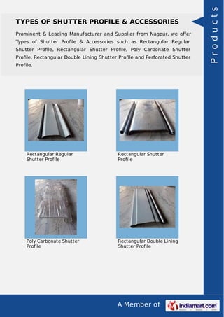 Vishwakarma rolling-shutters | PDF