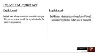 The difference types of costs | PPT