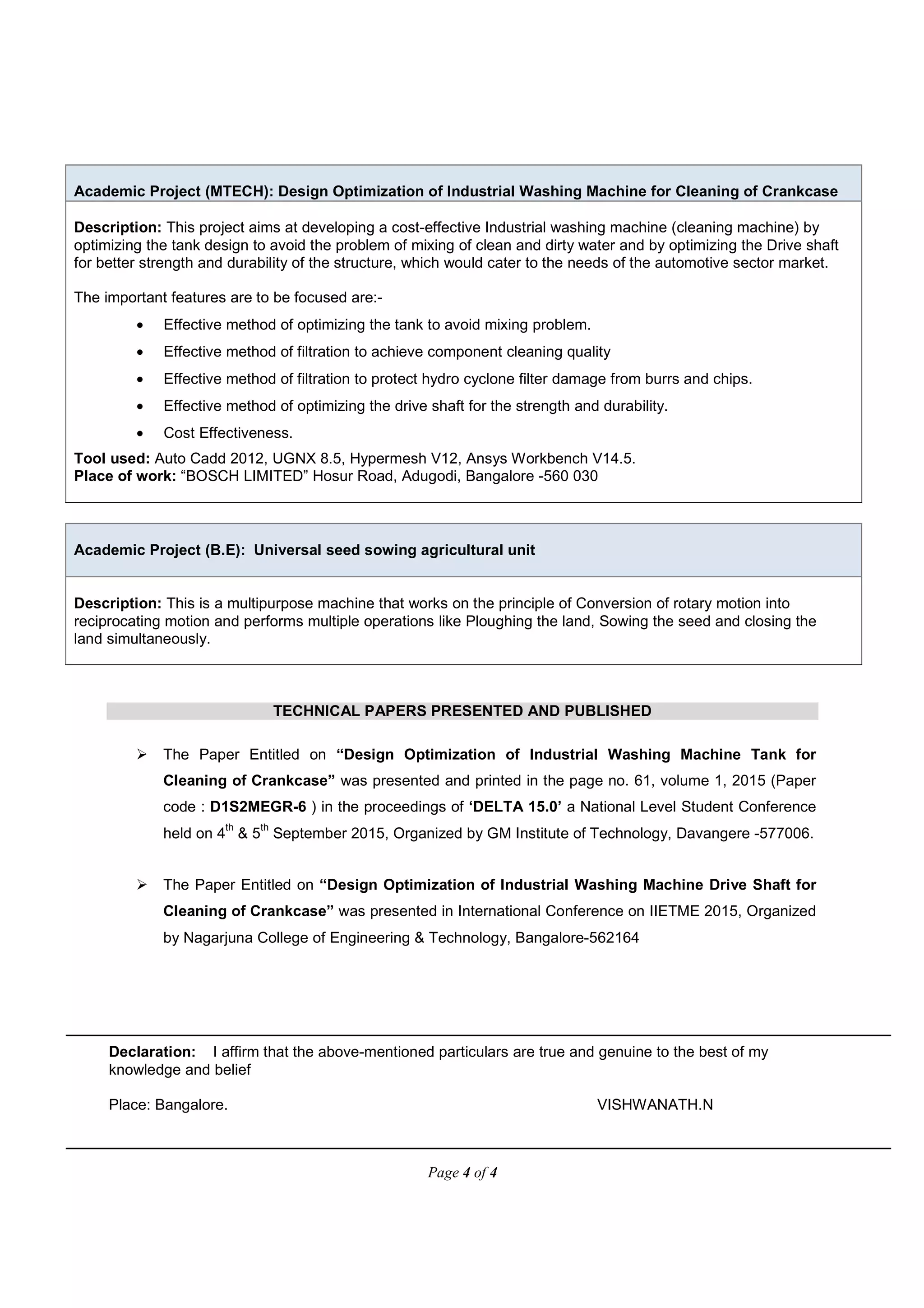 CAE DESIGN ENGINEER | PDF