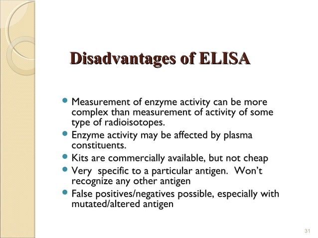 ELISA & RIA | PPT