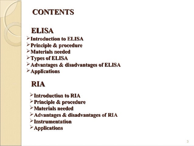Types Of Elisa Labster Theory