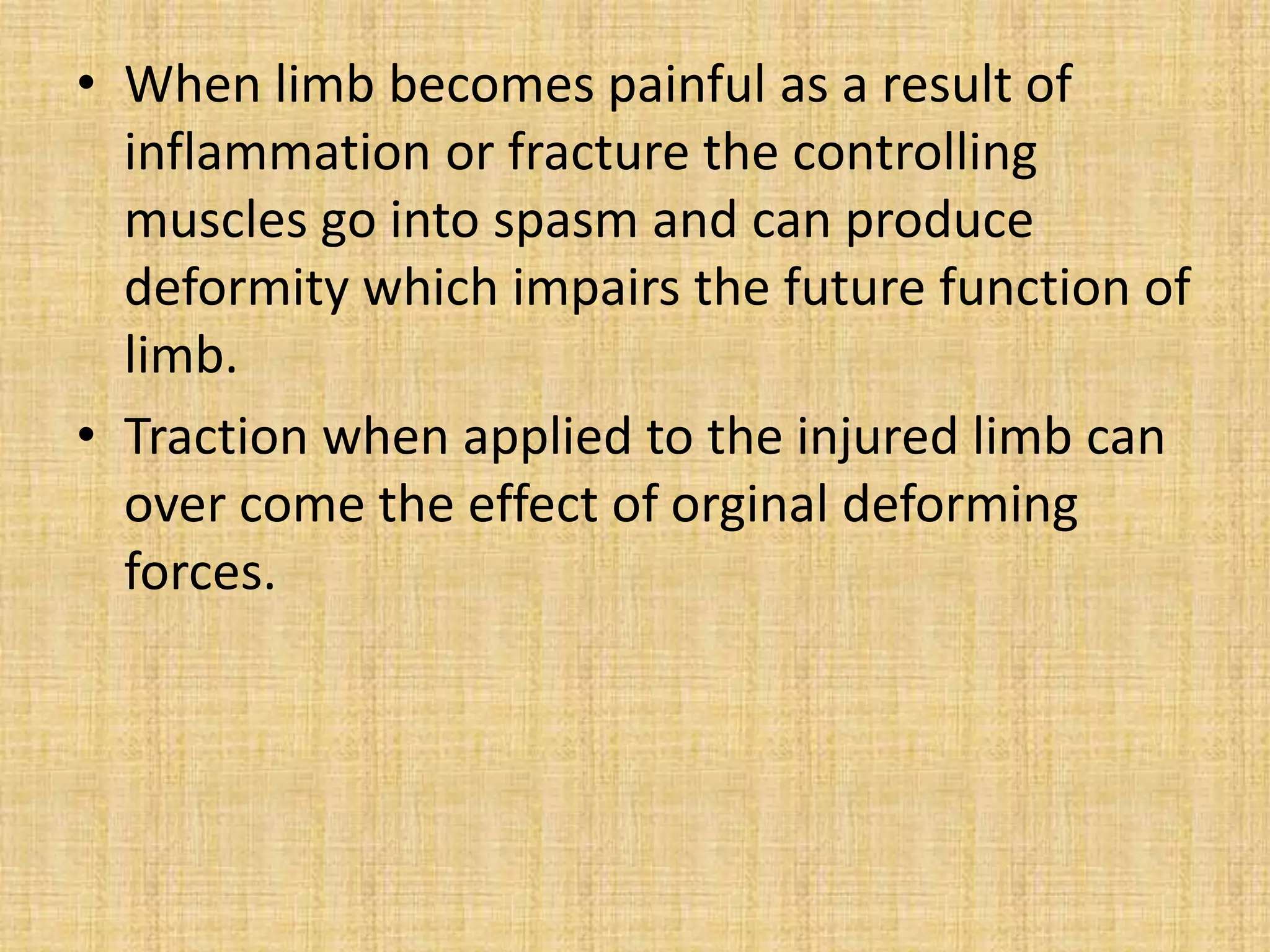 PPT ON TRACTIONS IN ORTHOPAEDICS | PPTX