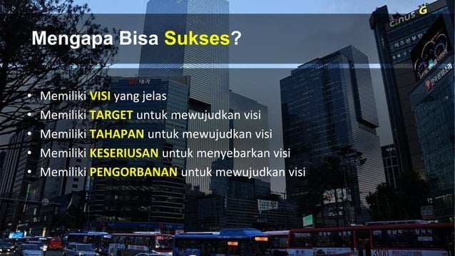 Presentasi Kekuatan Visi hidup manusia. | PPT