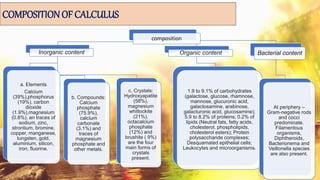 Dental calculus | PPTX