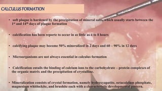 Dental calculus | PPTX