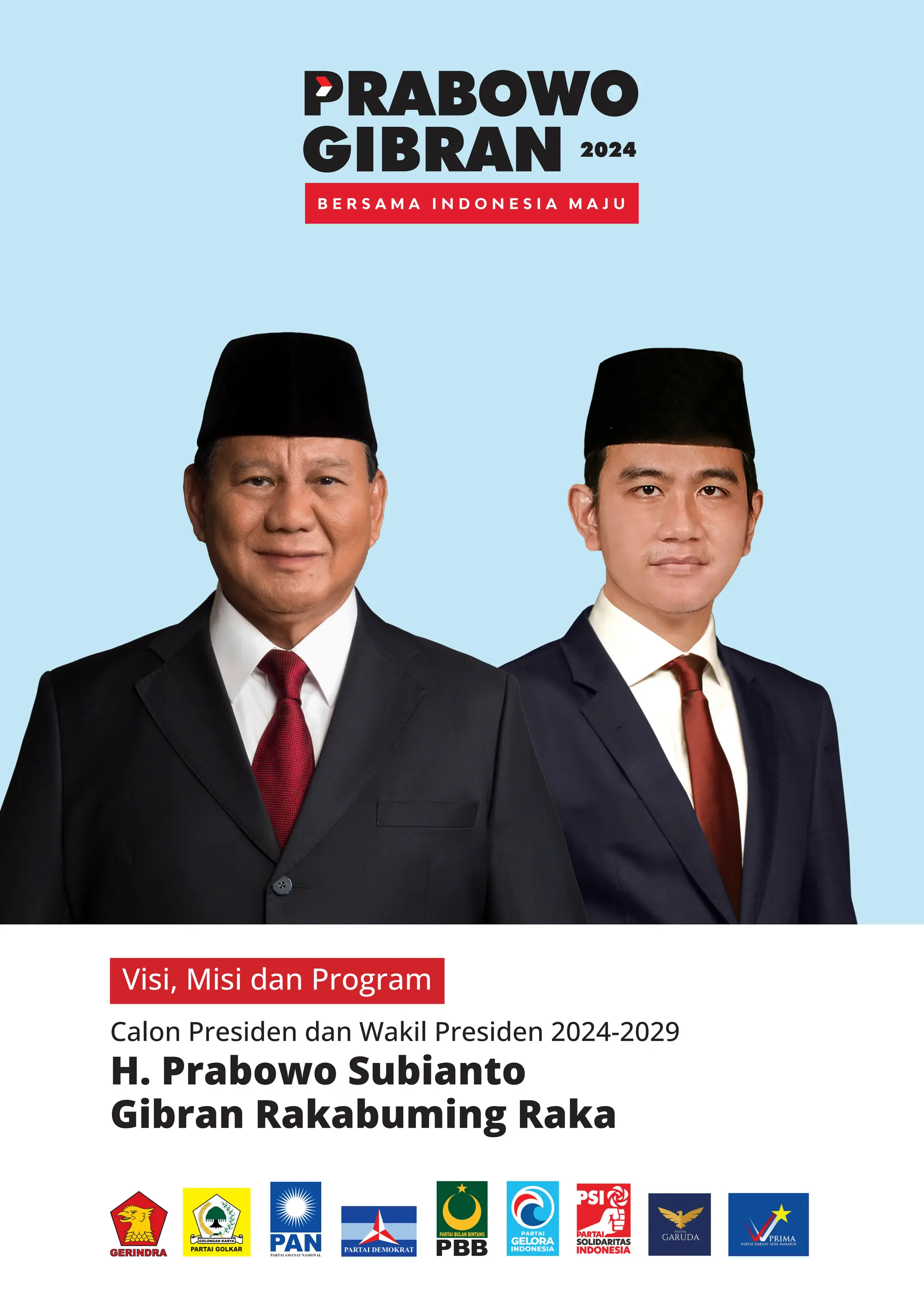 VISI MISI PASLON 02: PRABOWO SUBIANTO - GIBRAN | PDF