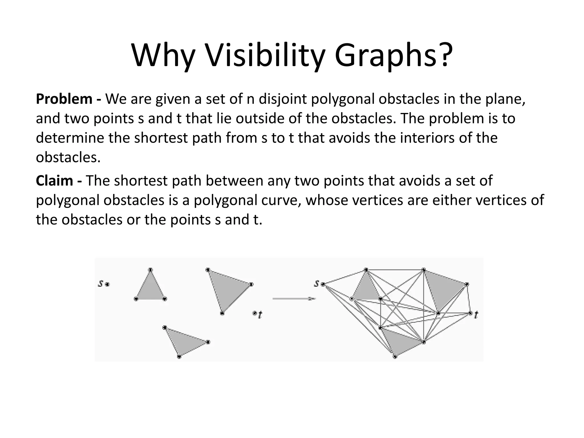 Visibility graphs | PPTX