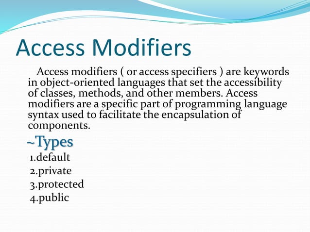 Visibility Modifiers for Access Control.pptx