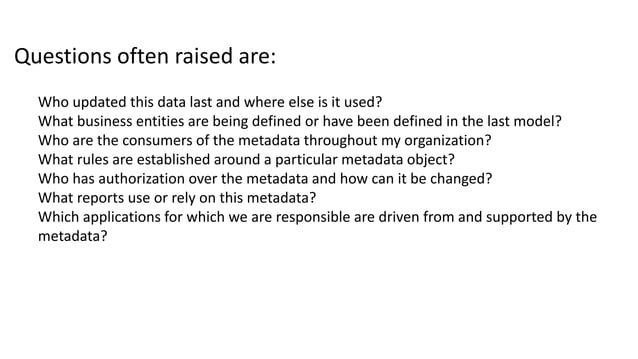 Visible Governance: How to set up data governance using Visible Analyst ...