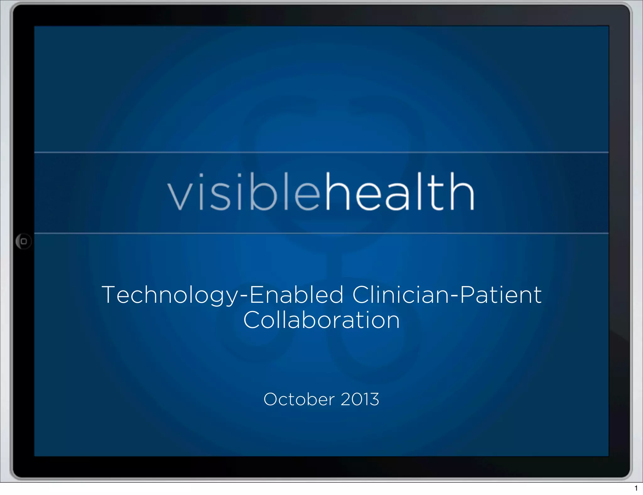 Visible health overview | PDF | Computer Software and Applications ...