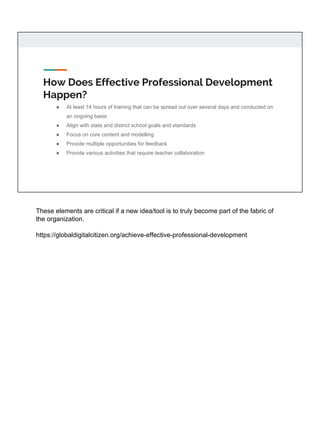 Visible Learning & Teacher Professional Development | PDF
