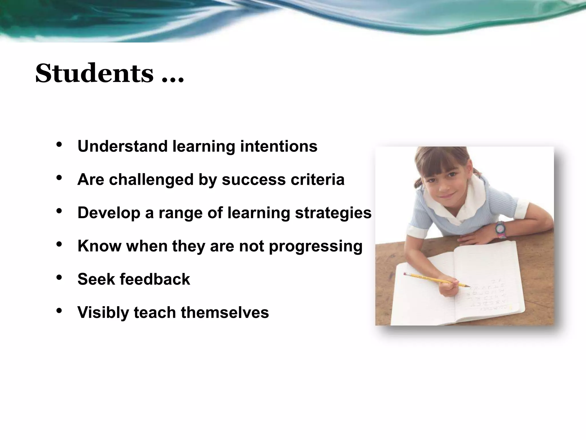 Murrays Bay Intermediate PLD - Visible Learning | PPTX