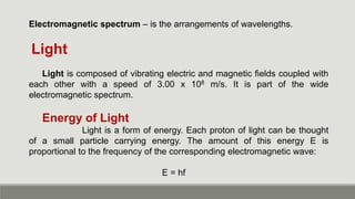 Visible light | PPTX