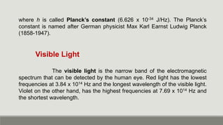 Visible light | PPTX
