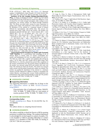 Visible Light Assisted Photocatalytic [3 + 2] Azide−Alkyne “Click ...