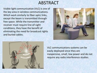 Visible light communication | PPTX