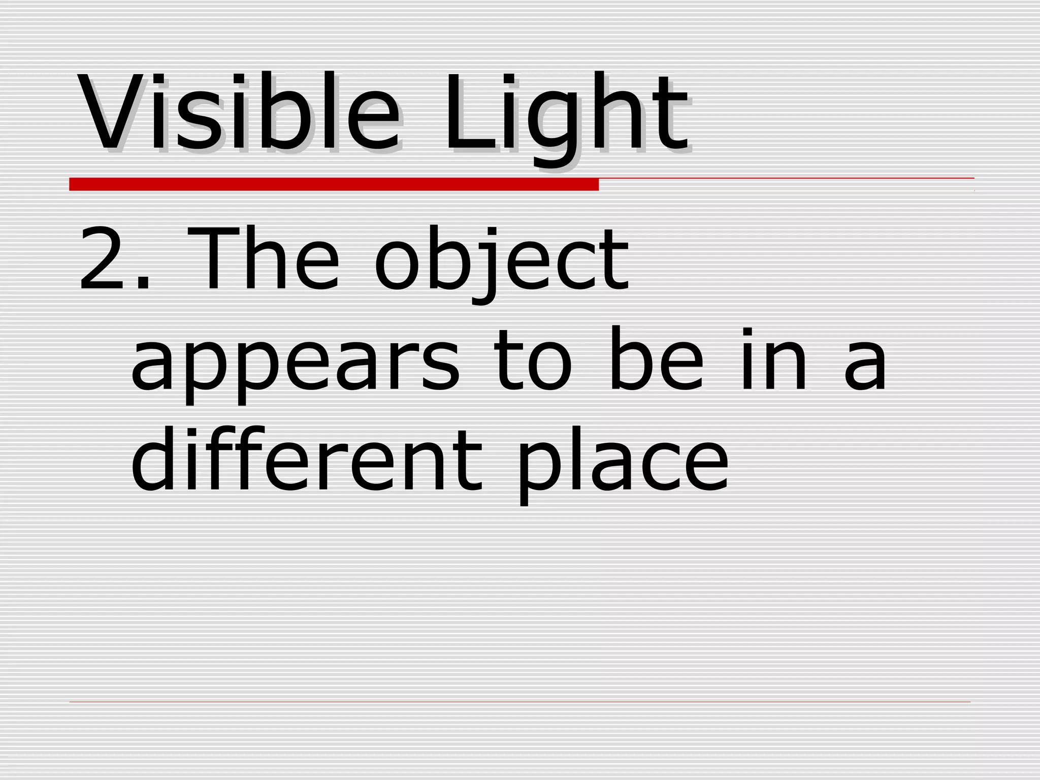 Visible Light Waves | PPT