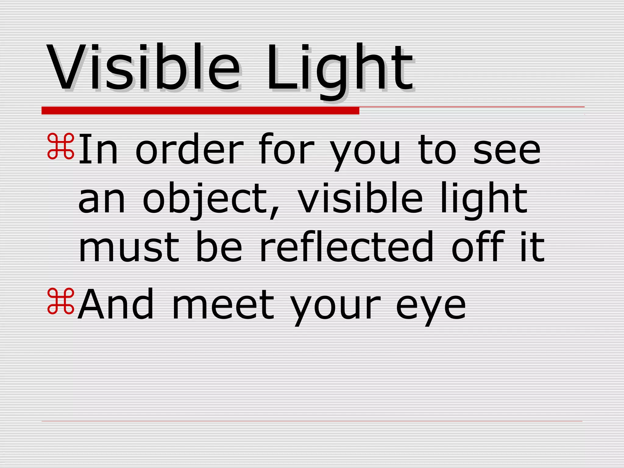 Visible Light Waves | PPT
