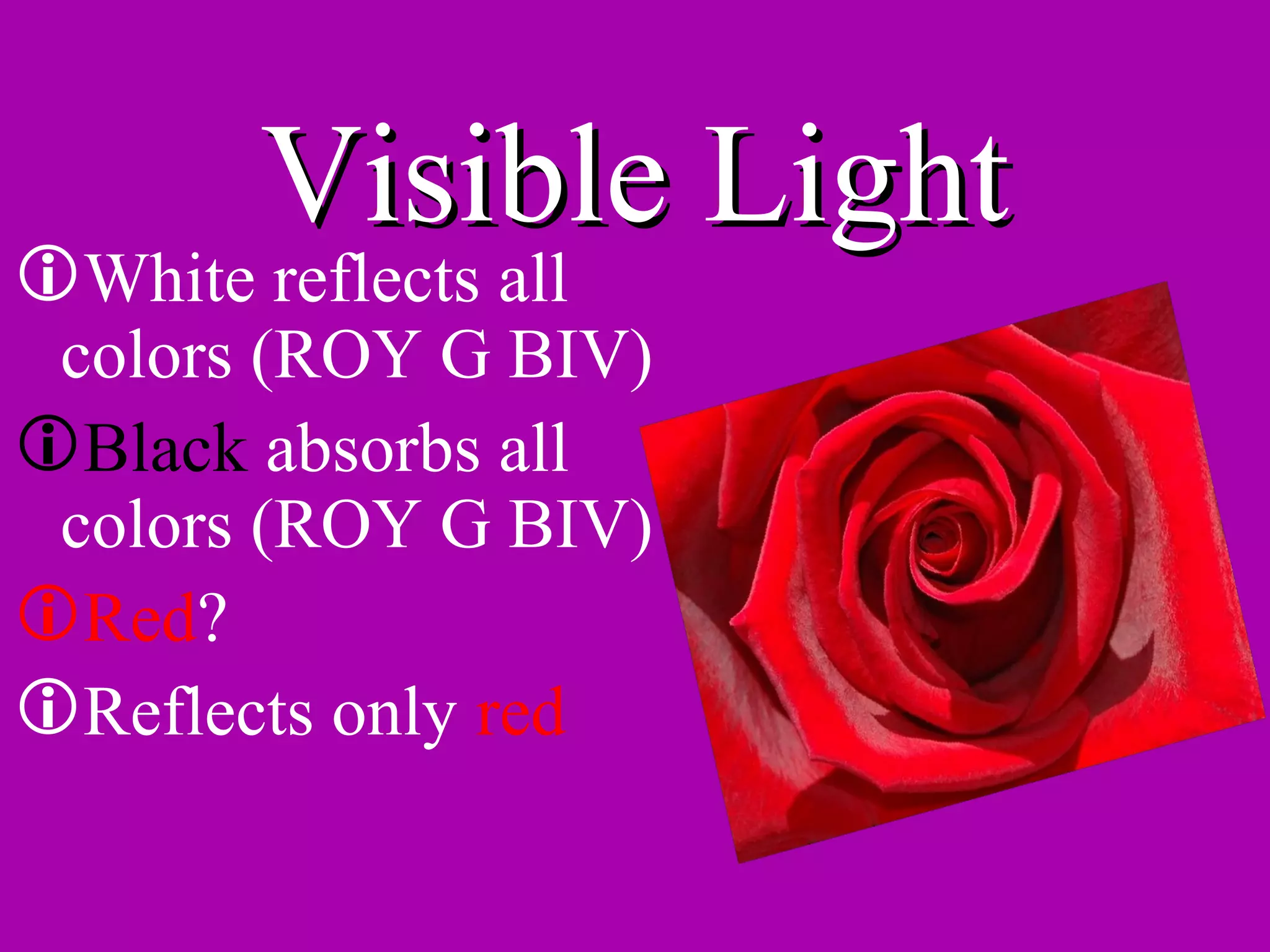 Visible Light Waves | PPT