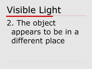Visible Light Waves | PPT