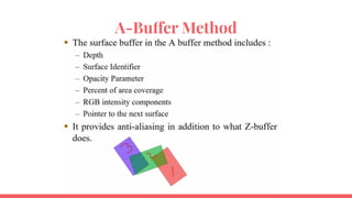 Visible surface detection | PPT