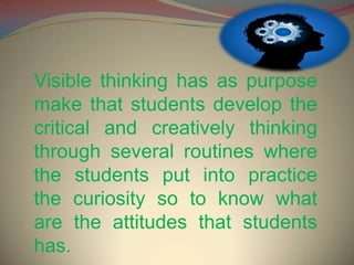 Visible thinking | PPTX