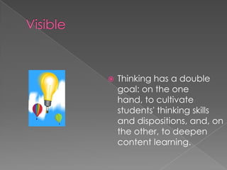 Visible thinking | PPTX
