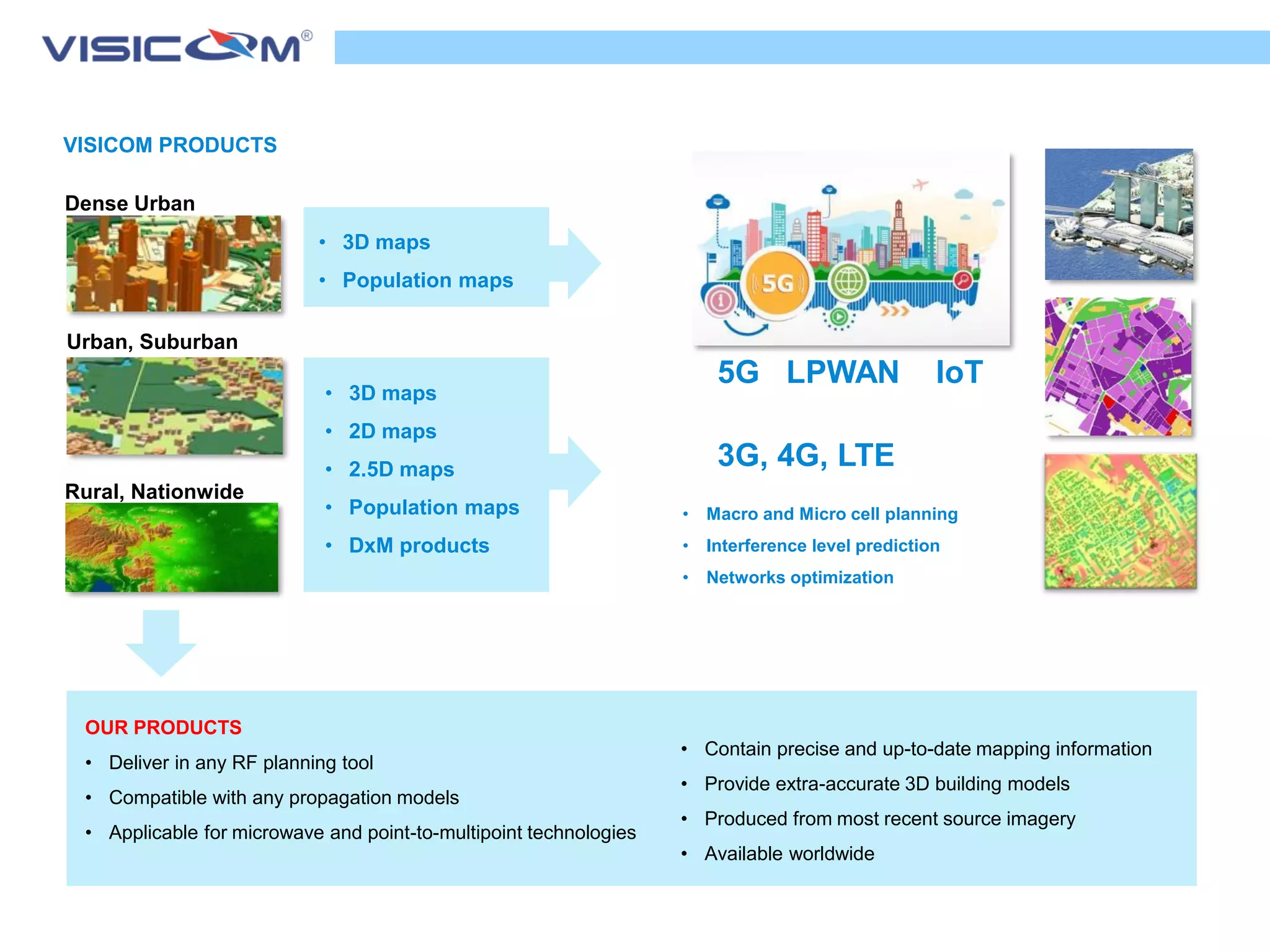 3D maps for 5G netwoks Planning | PPT