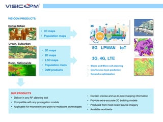 3D maps for 5G netwoks Planning | PPT